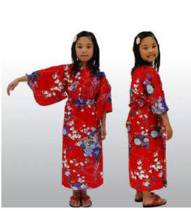 Yukata bimba "FLOWERS" – Tanabata
